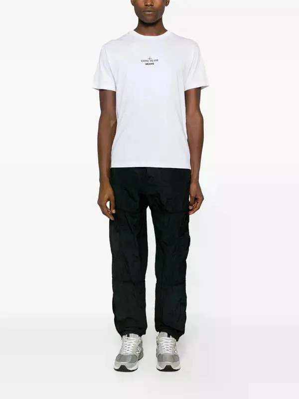 Stone Island Logo-print Cotton T-shirt