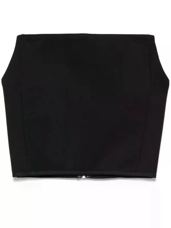 IOANA CIOLACU Corset-style Top - Black
