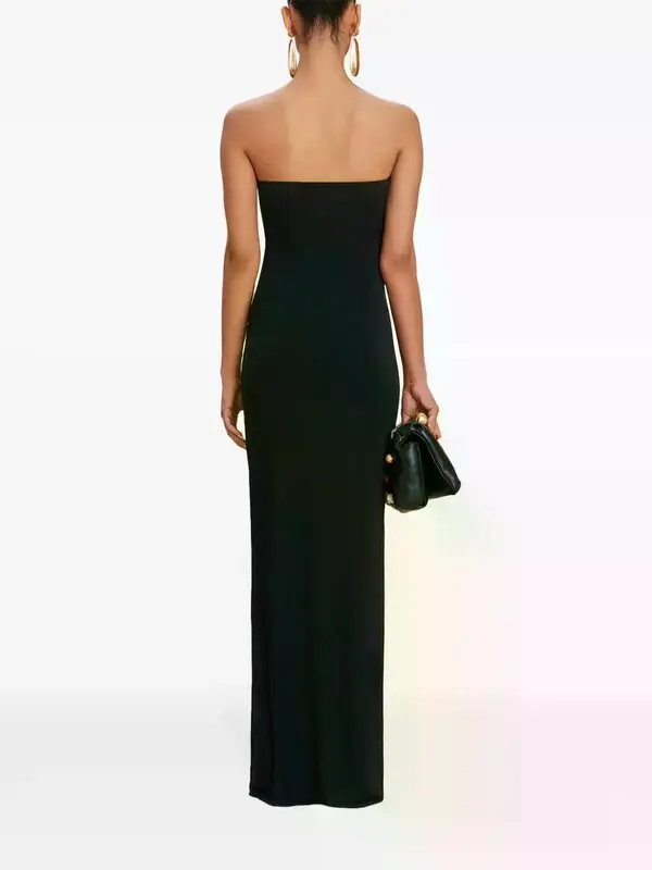 Cult Gaia Abril Strapless Gown - Black