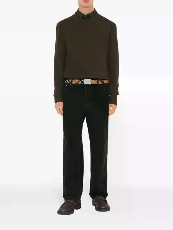 Burberry Reversible Check B-cut Belt