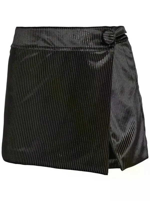 AMIR SLAMA Lurex-detail Mini Skirt