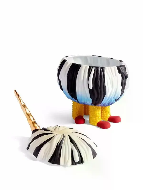 L'Objet Haas Scratched Lizard Vessel