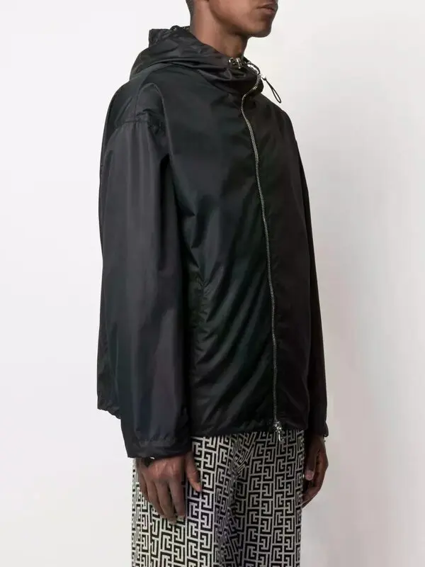 Balmain Logo-print Hooded Jacket