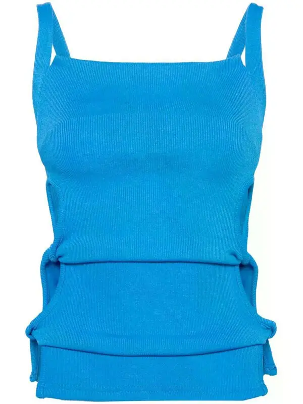 Christopher Esber Open Twist Apron Tank Top