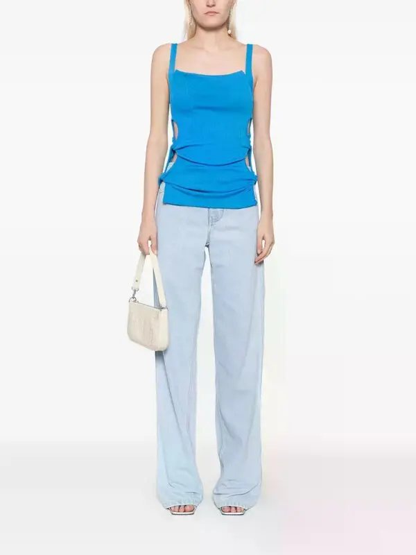Christopher Esber Open Twist Apron Tank Top