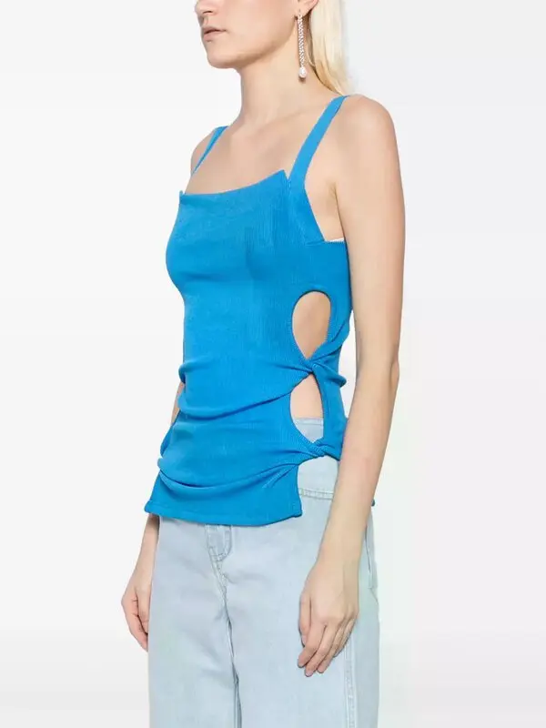 Christopher Esber Open Twist Apron Tank Top