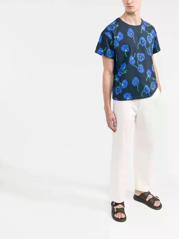 Kenzo Floral-print Cotton T-shirt