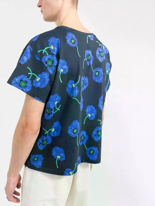 Kenzo Floral-print Cotton T-shirt