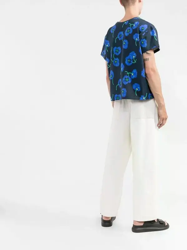 Kenzo Floral-print Cotton T-shirt
