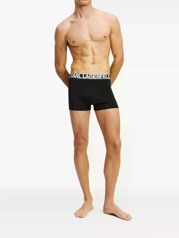 Karl Lagerfeld Logo-waistband Boxer