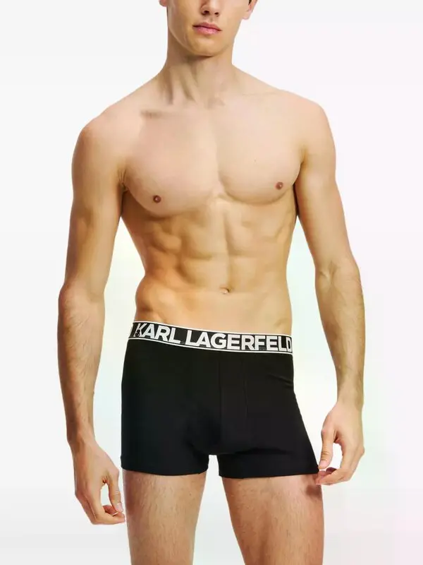 Karl Lagerfeld Logo-waistband Boxer