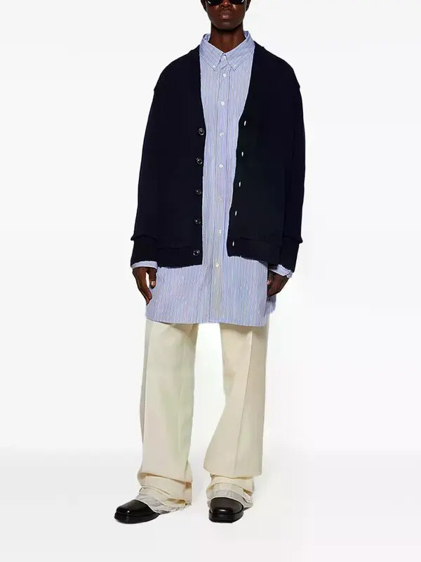 MAISON MARGIELA Pleated Trousers - Neutrals