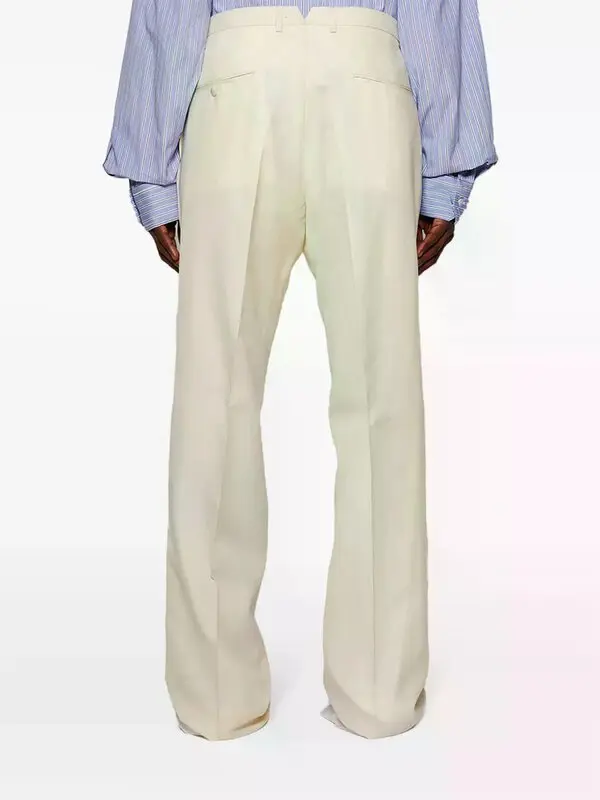 MAISON MARGIELA Pleated Trousers - Neutrals
