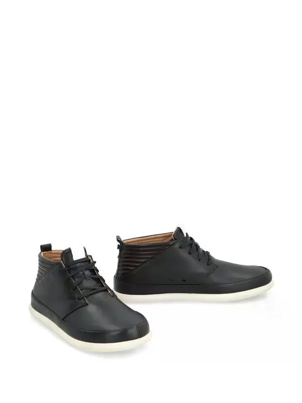 VOLTA Leather Sneakers - Black