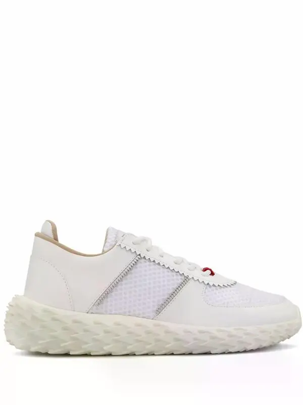 GIUSEPPE ZANOTTI Urchin Calf Leather Sneakers - White