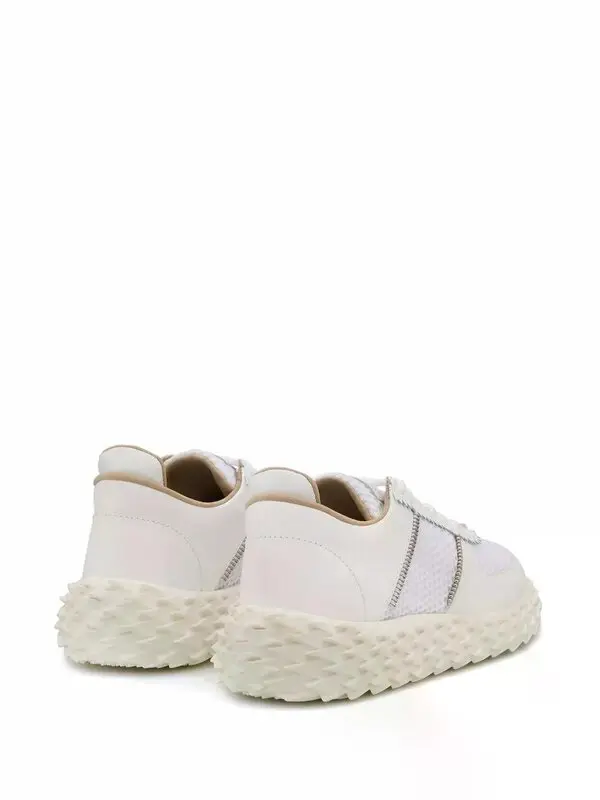 GIUSEPPE ZANOTTI Urchin Calf Leather Sneakers - White