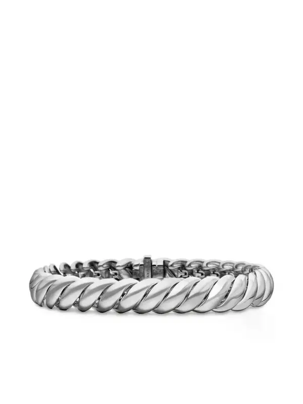 David Yurman Sculpted Cable Bracelet - Silver