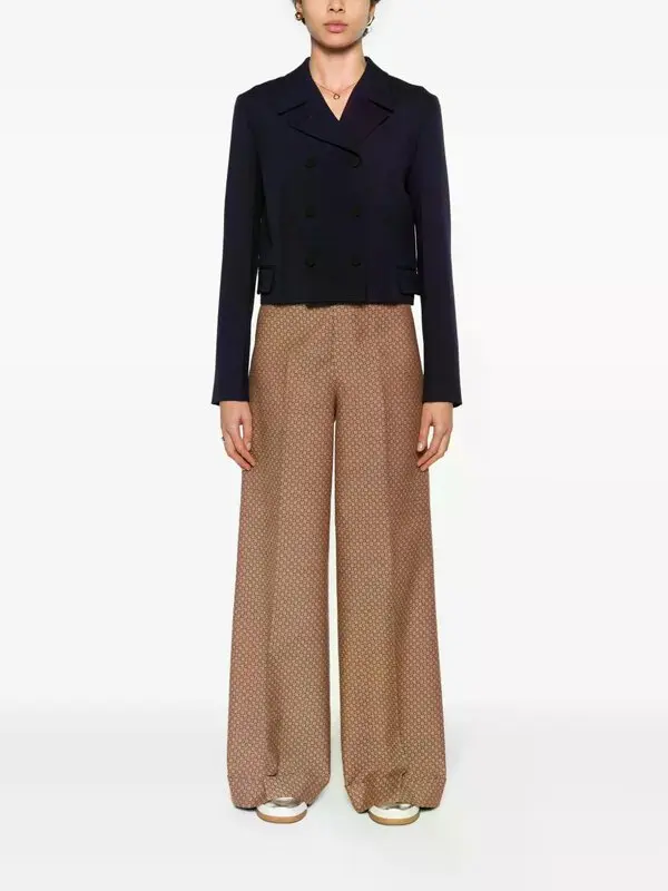 Gucci Double-breasted Cropped Jacket