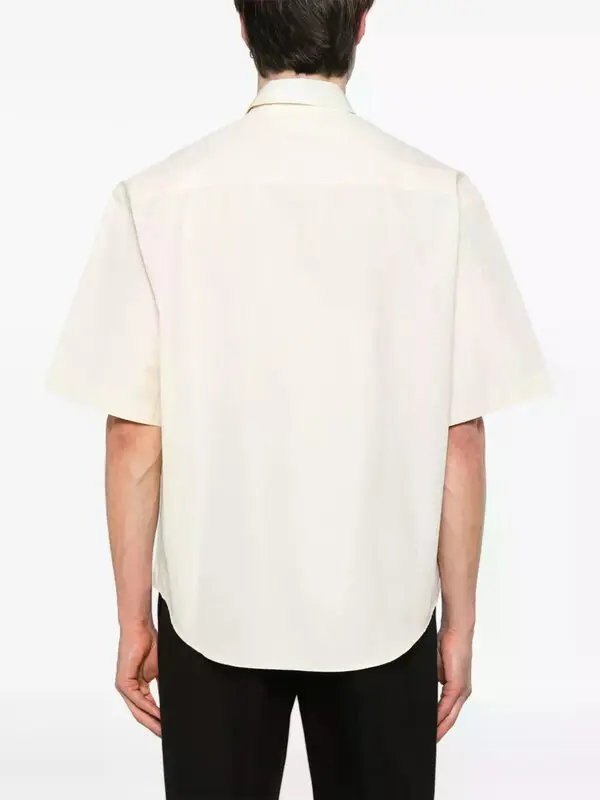 AMI Paris De Coeur-embroidered Shirt