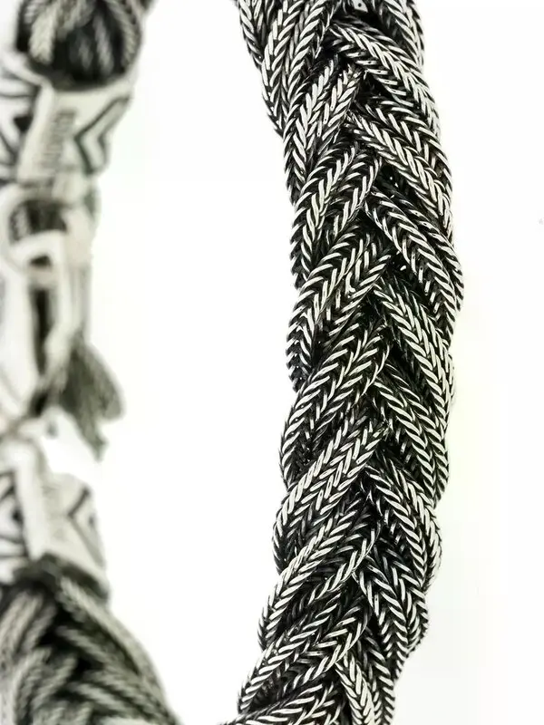Emanuele Bicocchi Woven Chain Bracelet
