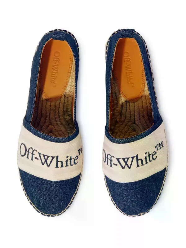 Off-White Bookish Espadrilles - Blue