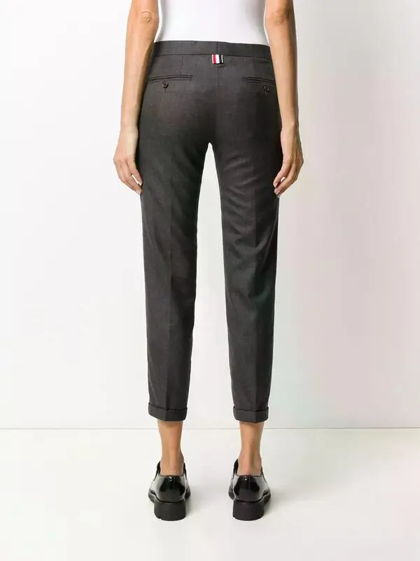 Thom Browne Tailored Cropped Trousers