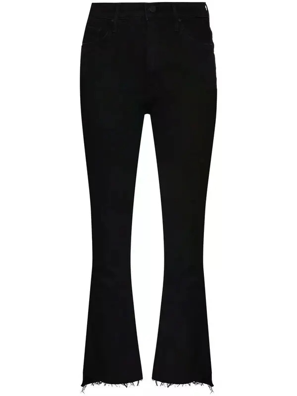MOTHER The Insider Crop Step Fray Jeans