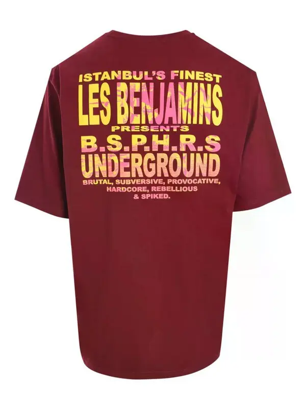 LES BENJAMINS Graphic-print T-shirt