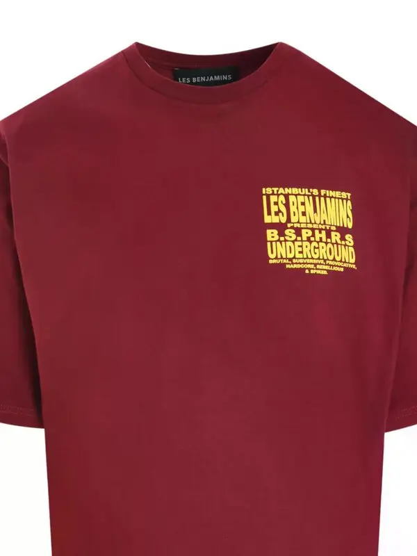 LES BENJAMINS Graphic-print T-shirt