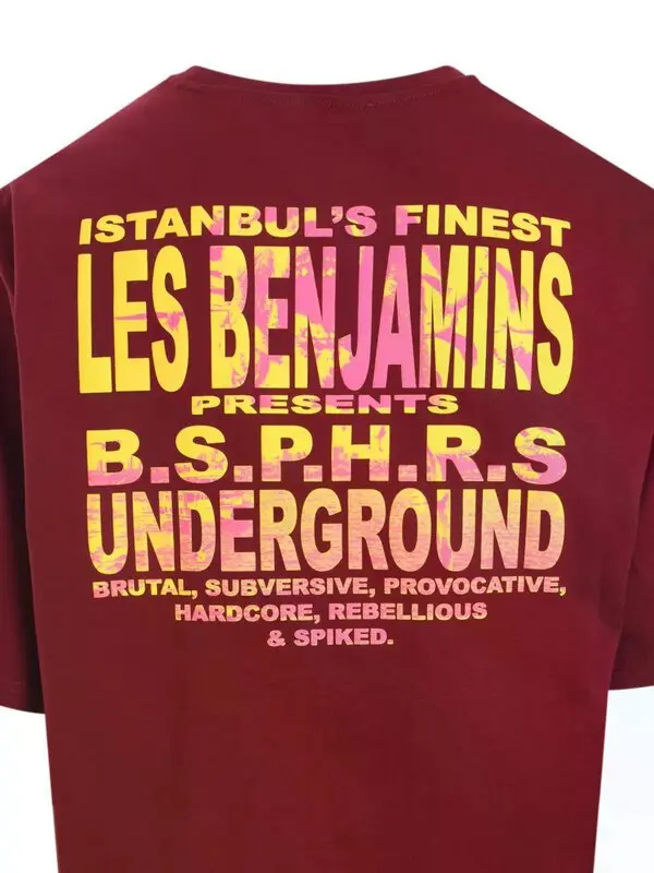 LES BENJAMINS Graphic-print T-shirt