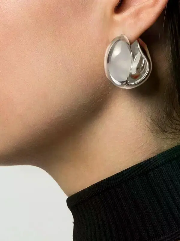 Coperni Chunky Huggie Hoop Earrings