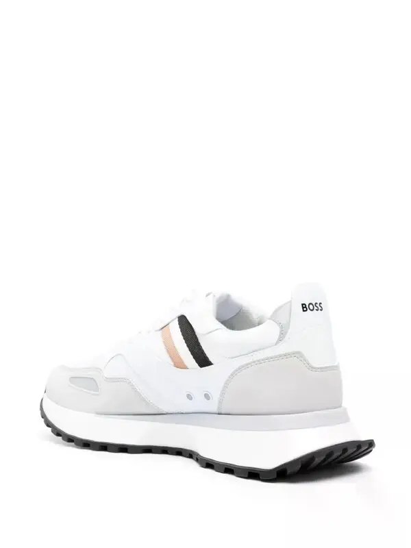 BOSS Striped Lace-up Sneakers