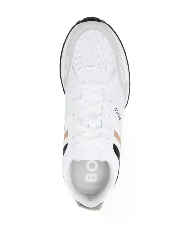 BOSS Striped Lace-up Sneakers
