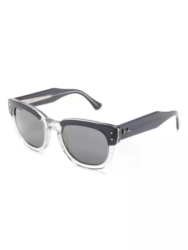 Ray-ban Mega Hawkeye Chromance Geometric-frame Sunglasses