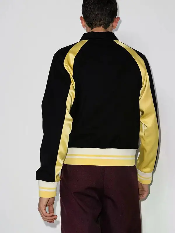 WALES BONNER Isaacs Panelled Bomber Jacket