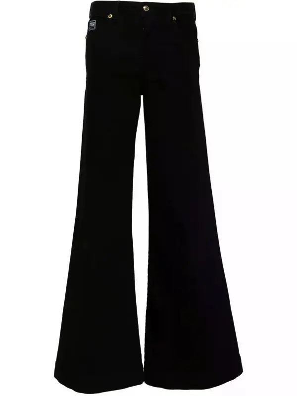 Versace High-rise Wide-leg Jeans