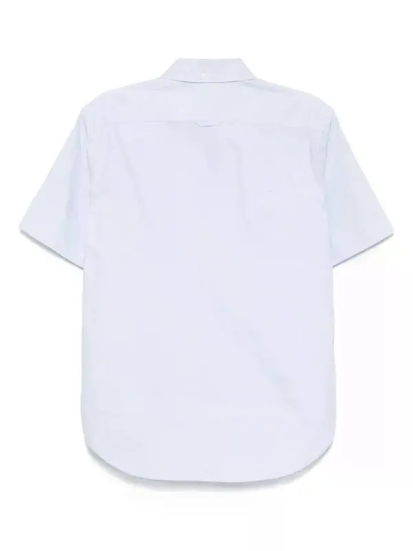 CHOCOOLATE Logo-patch Shirt - Blue