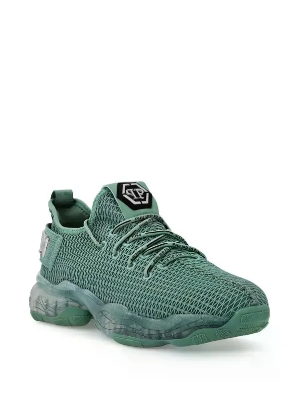 Philipp Plein Runner Hyper $hock Sneakers - Green