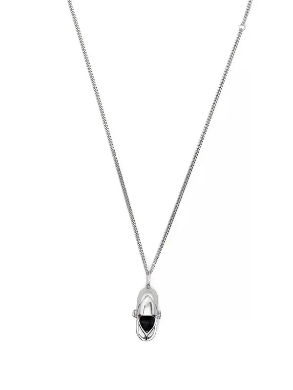 CAPSULE ELEVEN Crystal Pendant Necklace - Silver