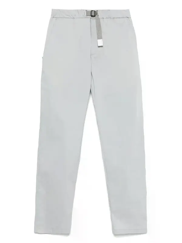 WHITE SAND Belted Chino Trousers