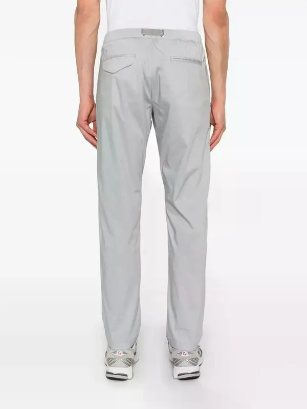 WHITE SAND Belted Chino Trousers