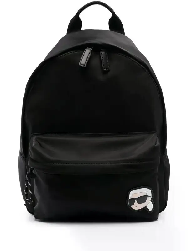 Karl Lagerfeld Ikon Klassik Backpack - Black