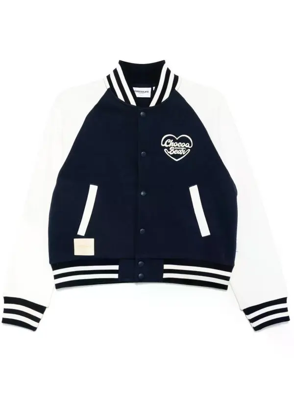 CHOCOOLATE Logo-embroidered Jacket - Blue