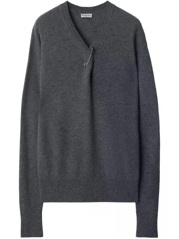 Burberry Cashmere Jumper - Grey