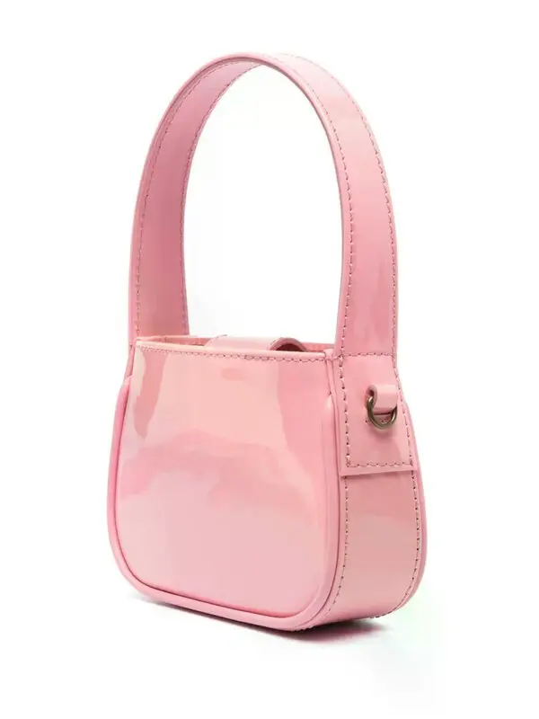 Blumarine Crystal-embellished Logo Tote Bag - Pink