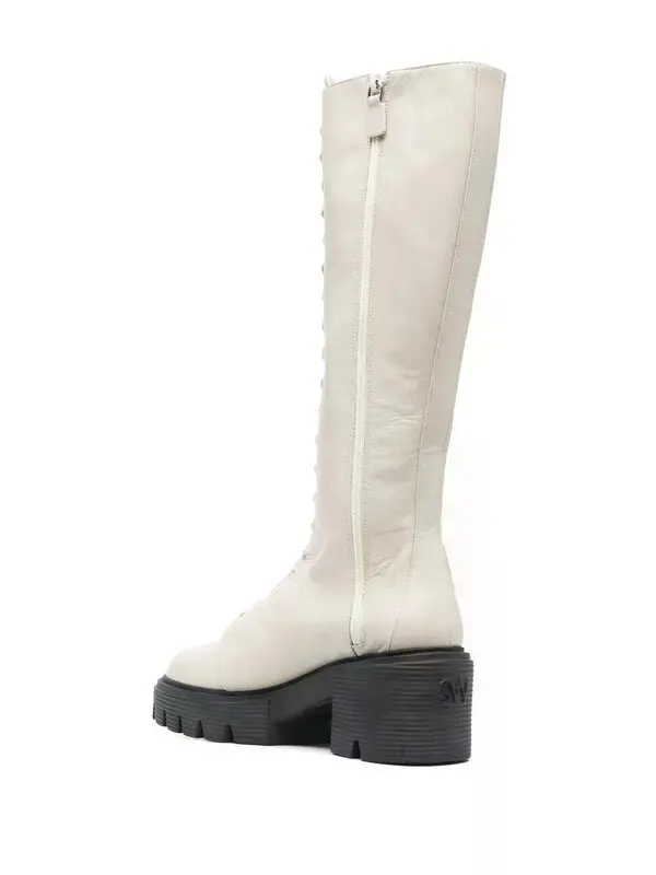 STUART WEITZMAN Lace-up Chunky Boots