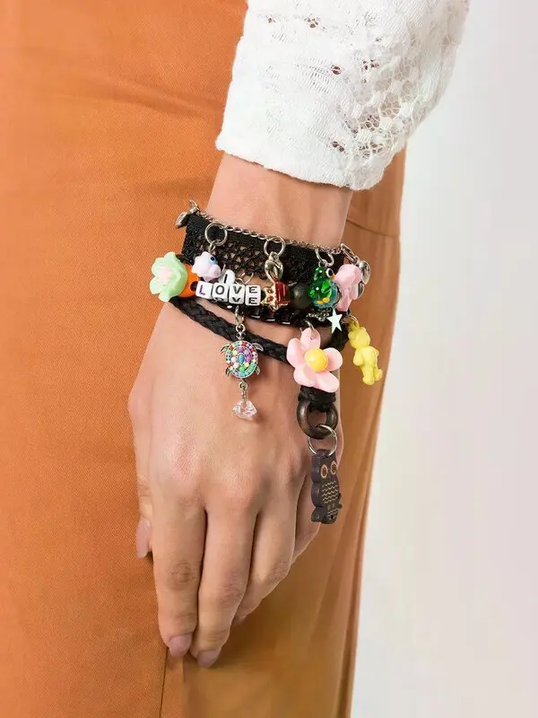 AMIR SLAMA Multi-chain Stack Bracelet