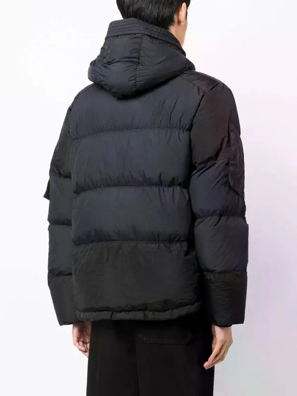 PARAJUMPERS Two-tone Hooded Padded Jacket