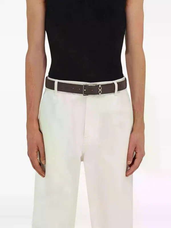 FERRAGAMO Gancini Plaque Belt