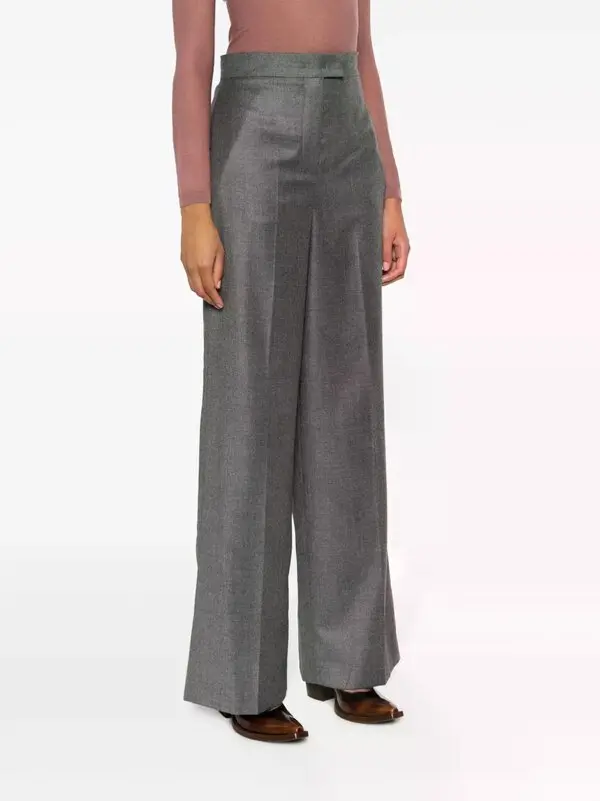 Fendi Palazzo Wool Trousers